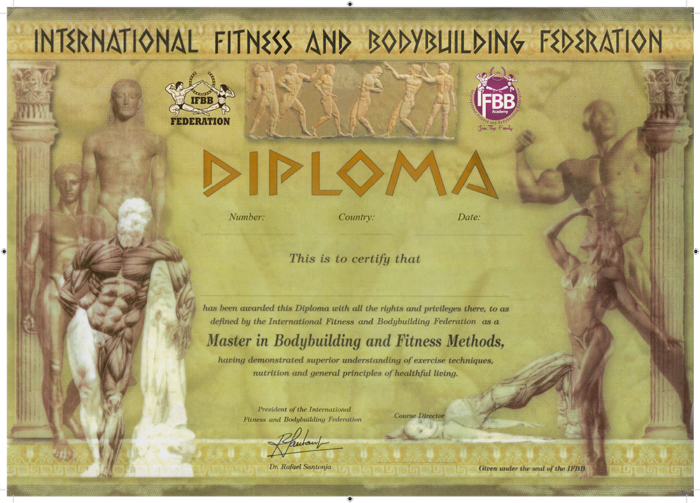 Online Course: Master Bodybuilding & Fitness Degree – IFBB Academy