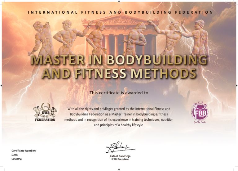 Online Course: Master Bodybuilding & Fitness Degree – IFBB Academy